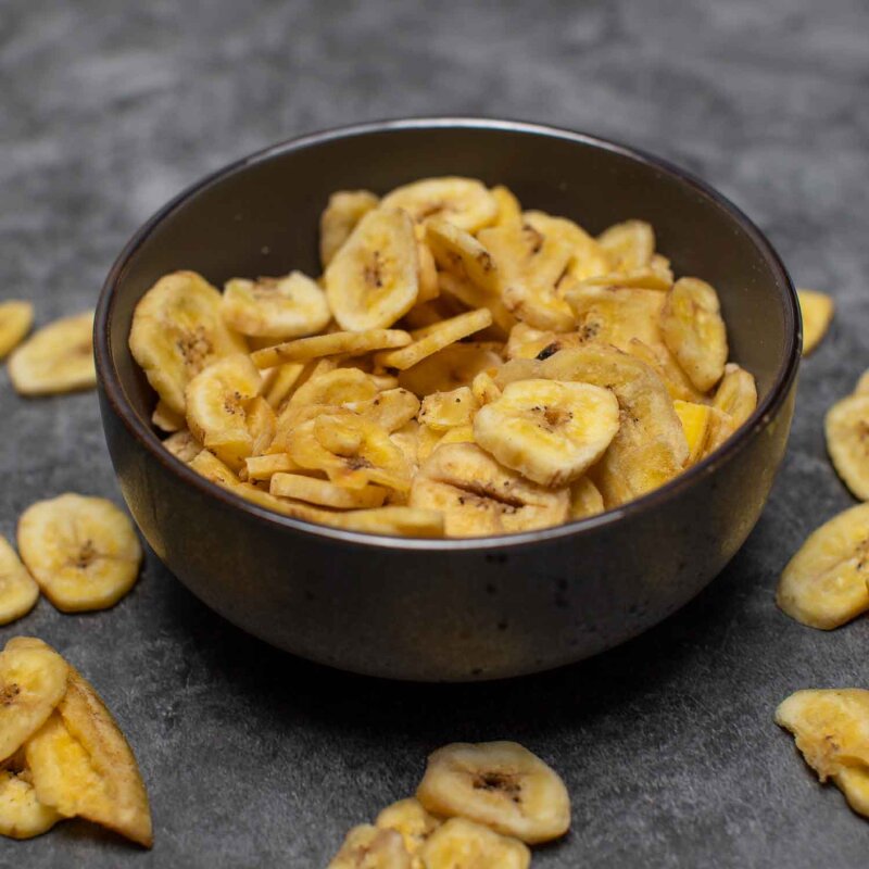 Bananenchips geröstet ungesüßt 1000g, 10,40